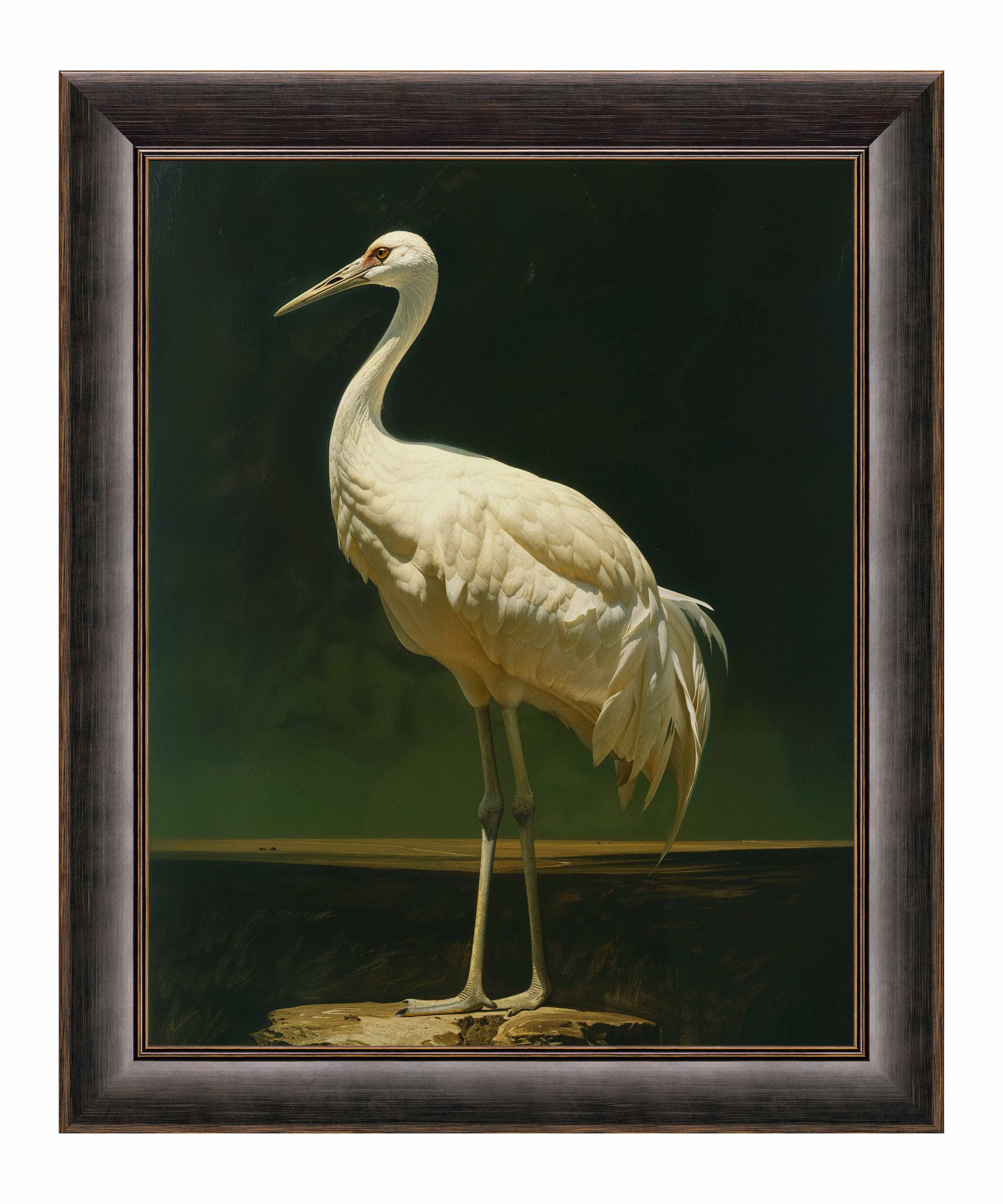Noble Grace - Crane - Limited Edition Canvas Limited Edition Canvas from Wild Wings