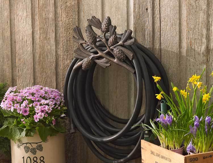Pinecone Garden Hose Holder – Wild Wings